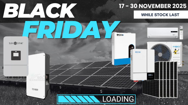 BLACK FRIDAY | Solar Warehouse SA