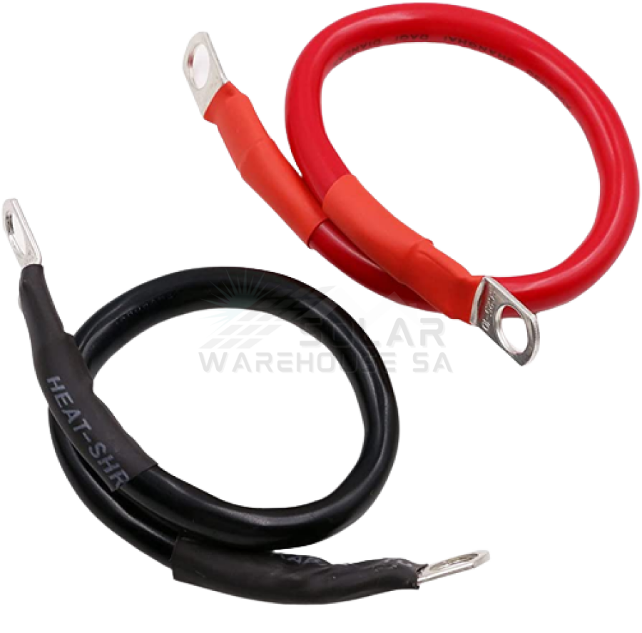25mm DC Copper Cable for Inverter/Battery Connections with Lugs ...