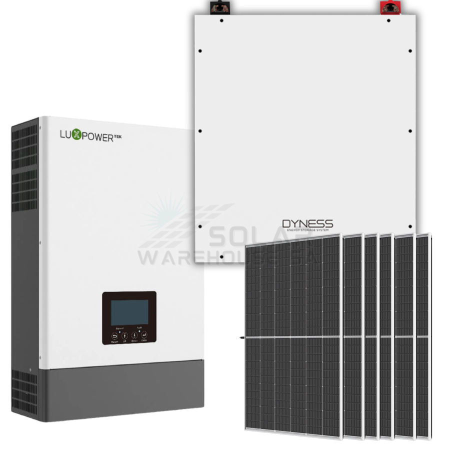 5KVA MPPT Luxpower Load Shedding Dyness 5.12 KWh Combo Backup Power Kit ...