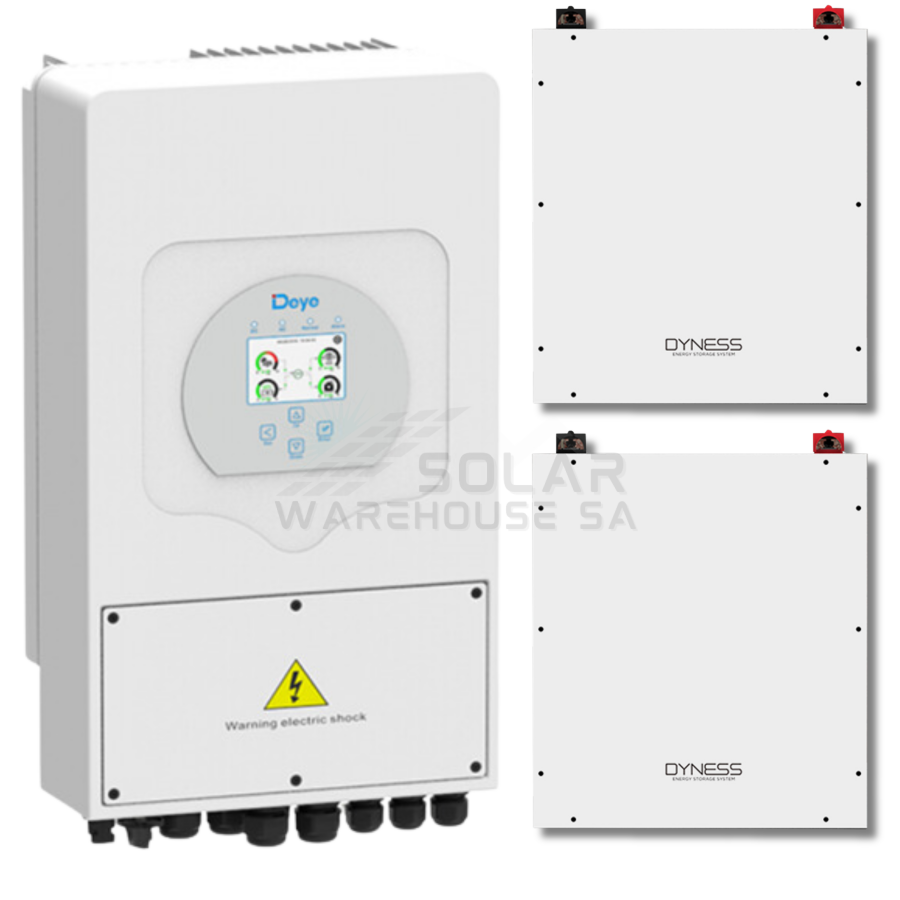8KW MPPT Deye Load Shedding 2x Dyness 5.12 KWh Backup Power Combo Kit ...