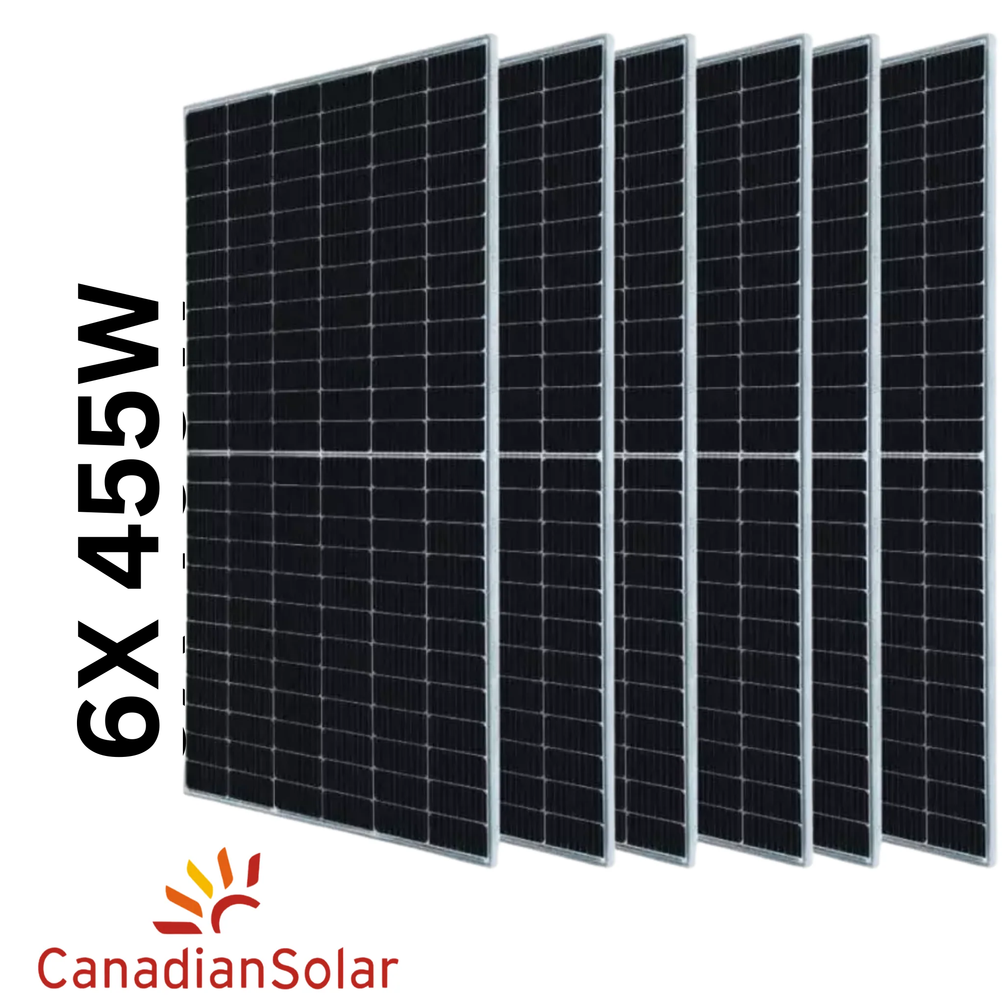 Canadian 455W Mono Solar Panel Mono (6X PACK) | Solar Warehouse SA