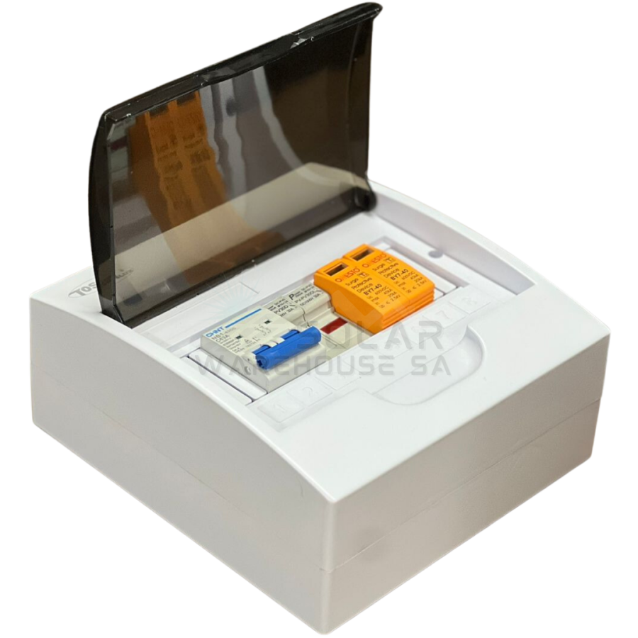 DC PV Populated Distribution Board Box | Solar Warehouse SA