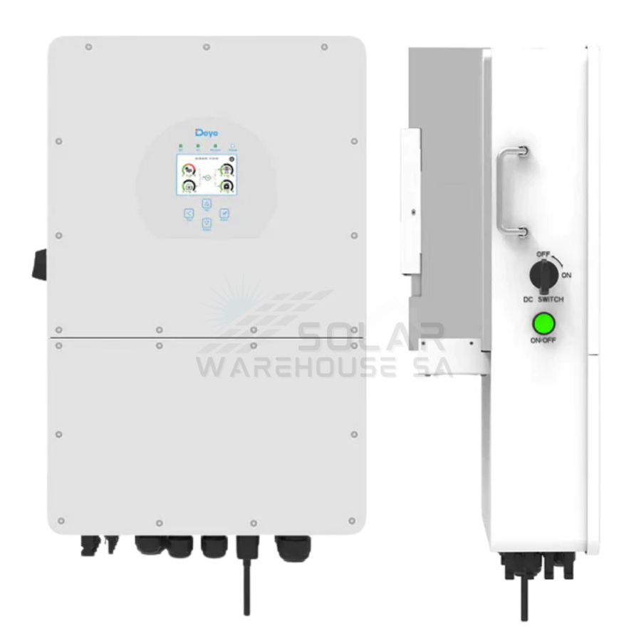 Deye 20Kw Three Phase Hybrid Inverter Hv High Voltage– Solar Warehouse SA