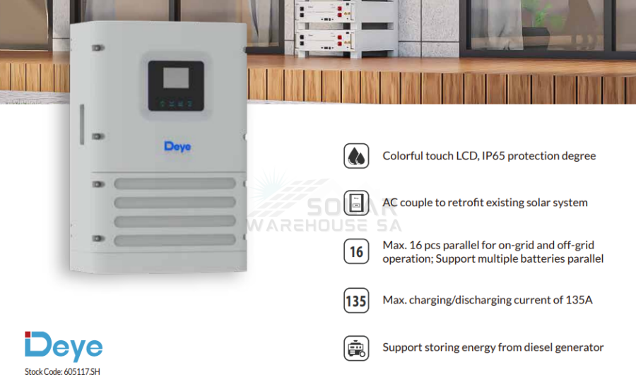 Deye 6KW Single Phase Off-Grid Inverter(SUN-6K-OG01LP1-EU-AM) | Solar ...