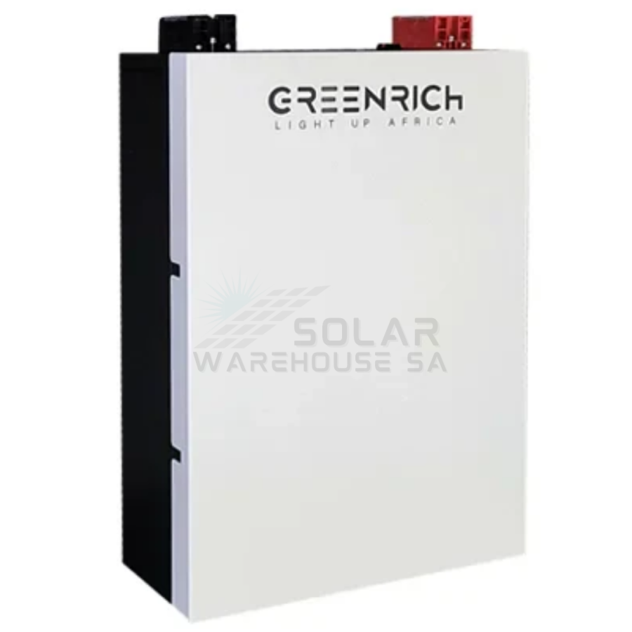 Greenrich (7500W/4960Wh) 4.95kWh WM5000 Lithium Battery Wall Mount ...