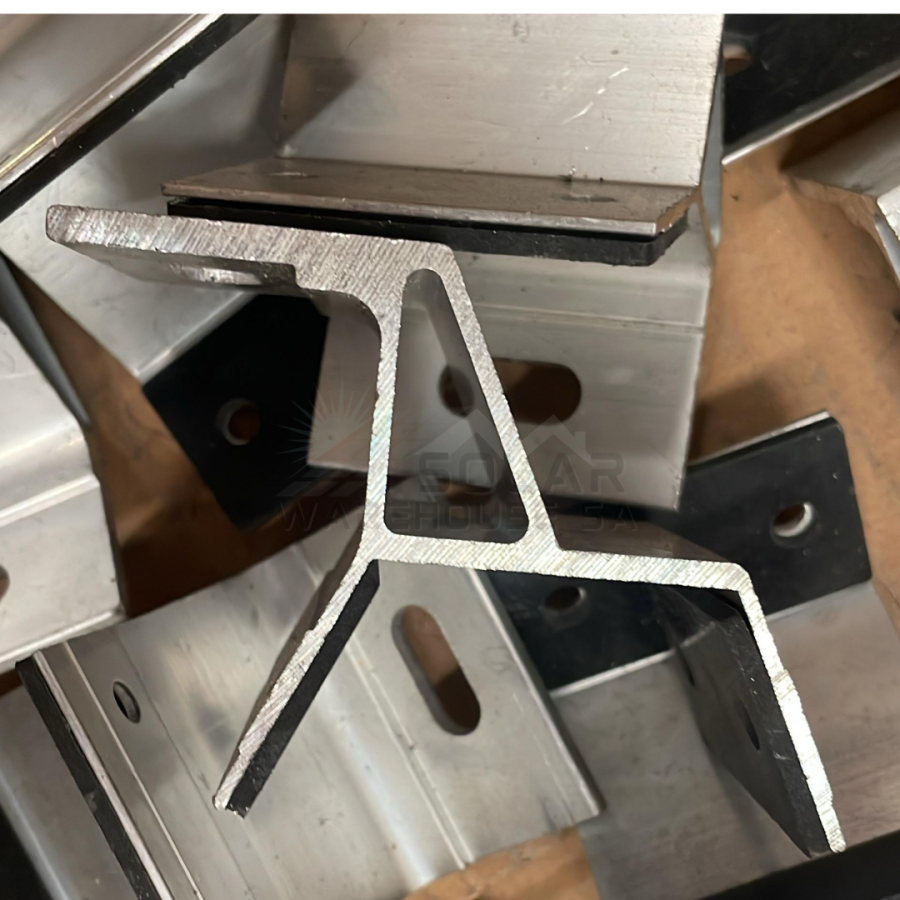 Low trapezoidal sheet bracket Solar Alu (IBR Roof Bracket) | Solar ...