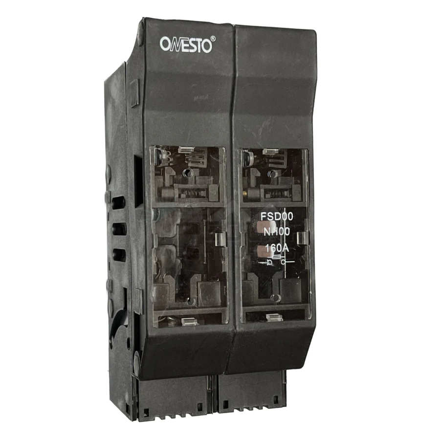 Onesto Knife Battery Fuse Holder 160A 2P NH00 MCE (Battery Disconnect ...