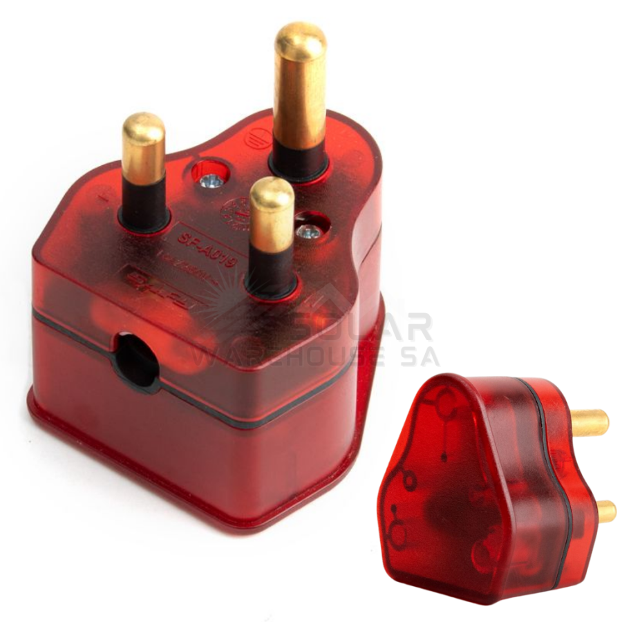 Safy Surge Secure Power Protector Plug SF-A019 | Solar Warehouse SA
