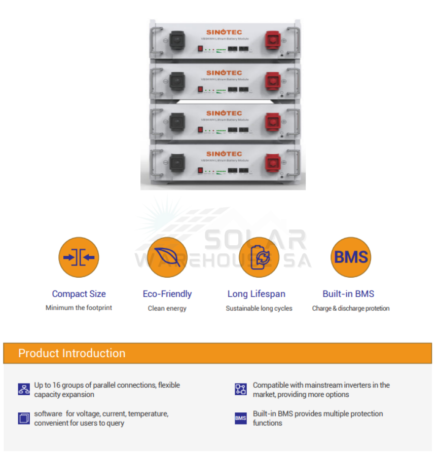 11000VA / 11000W Solar Ready Hybrid Inverter Trolley 2X 5.12 KWh ...